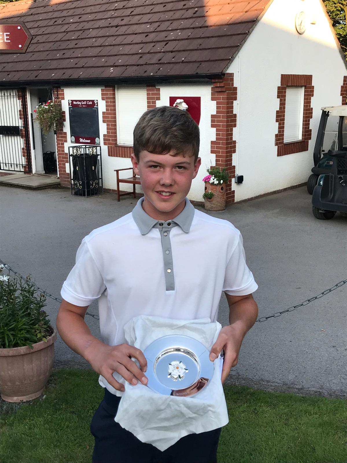 Huddersfield Junior Dylan Shaw-Radford wins the Yorkshire Under 14 ...